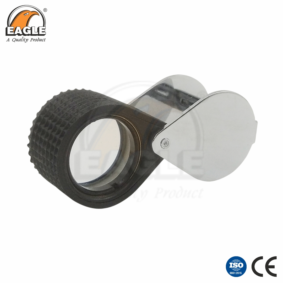 Eye Loupe Triplet 10x - Rubber Grip - Eagle Exports