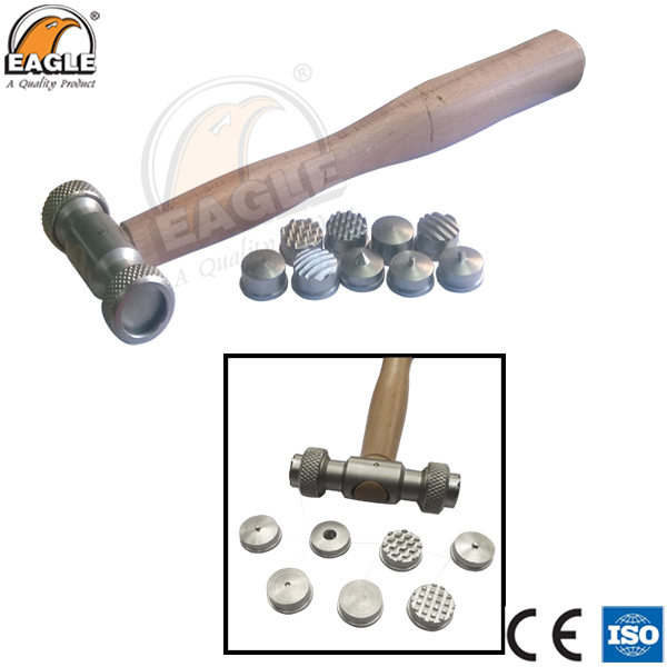 Texturing Hammer with 9 Replaceable Heads - Eagle Industries