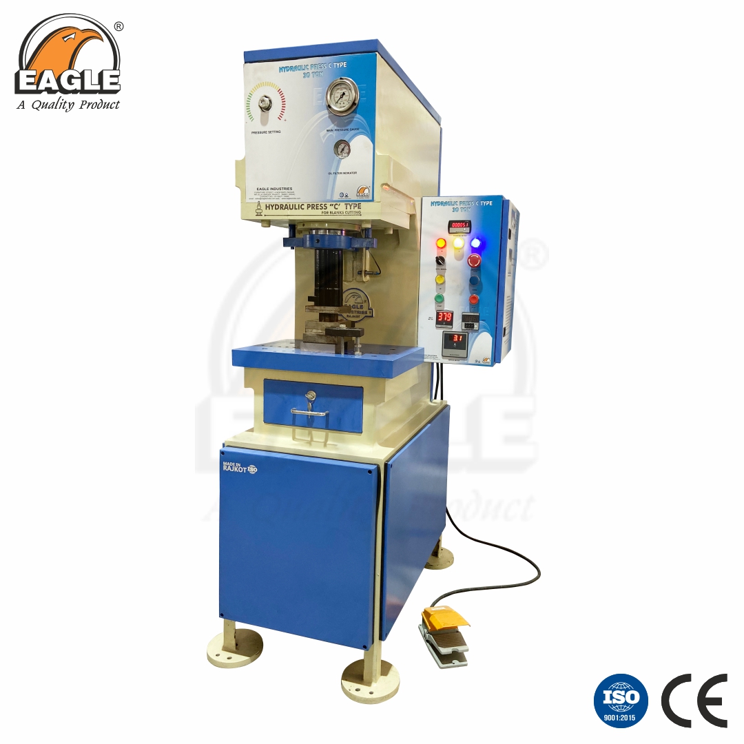 Eagle Hydraulic Press “C” Type - For Blanks Cutting - Eagle Exports